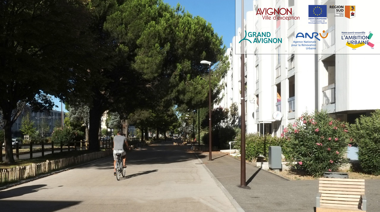 Voie Verte du Boulevard Charles De Gaulle - Mairie d'Avignon - Site ...
